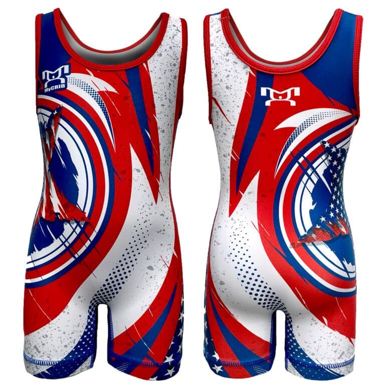 MyCRIB United States Wrestling Singlet - MyHOUSE Sports Gear