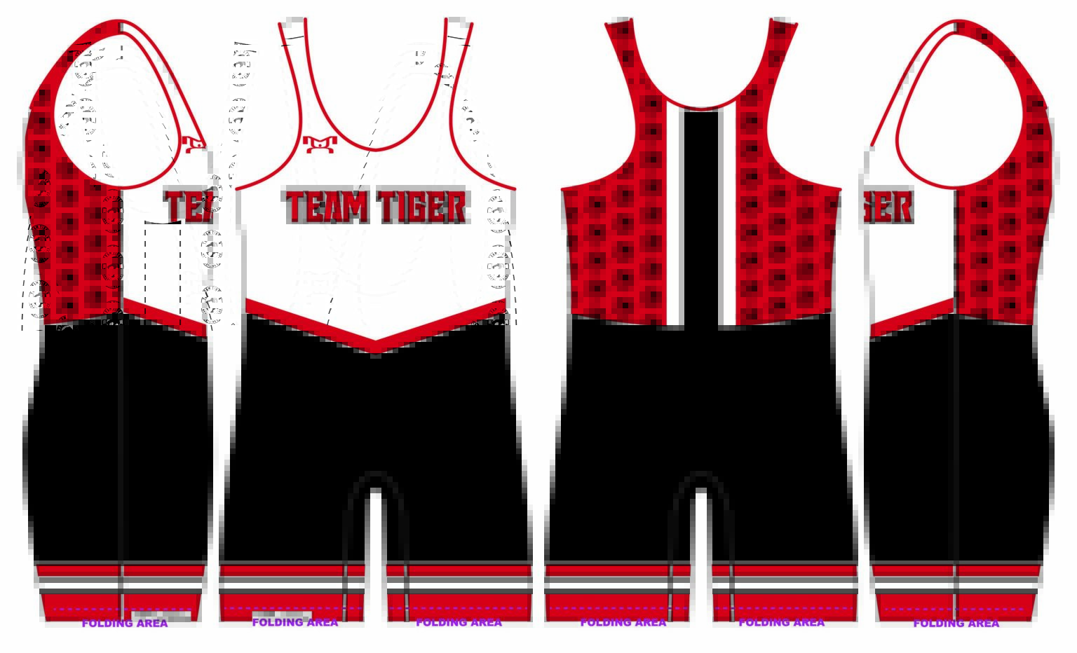 Team Tiger Wrestling Club Men's Singlet - MyHOUSE Sports Gear