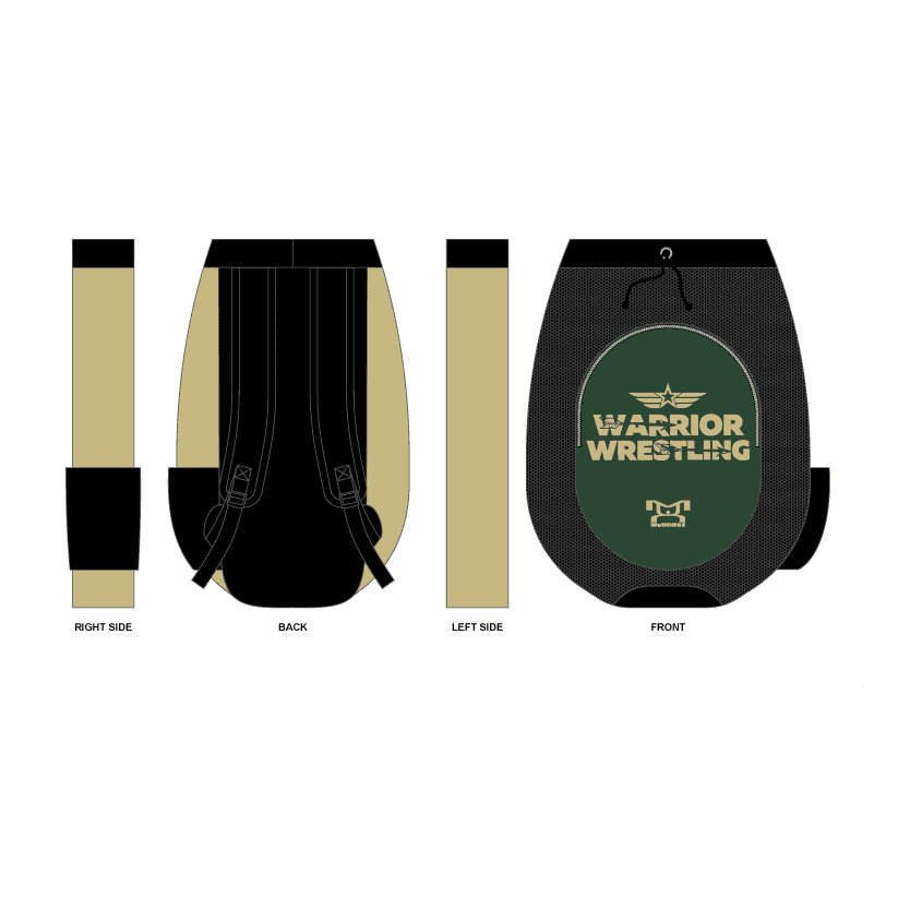 Warrior Wrestling PA Sublimated Custom Gear Bag – MyHOUSE Sports Gear
