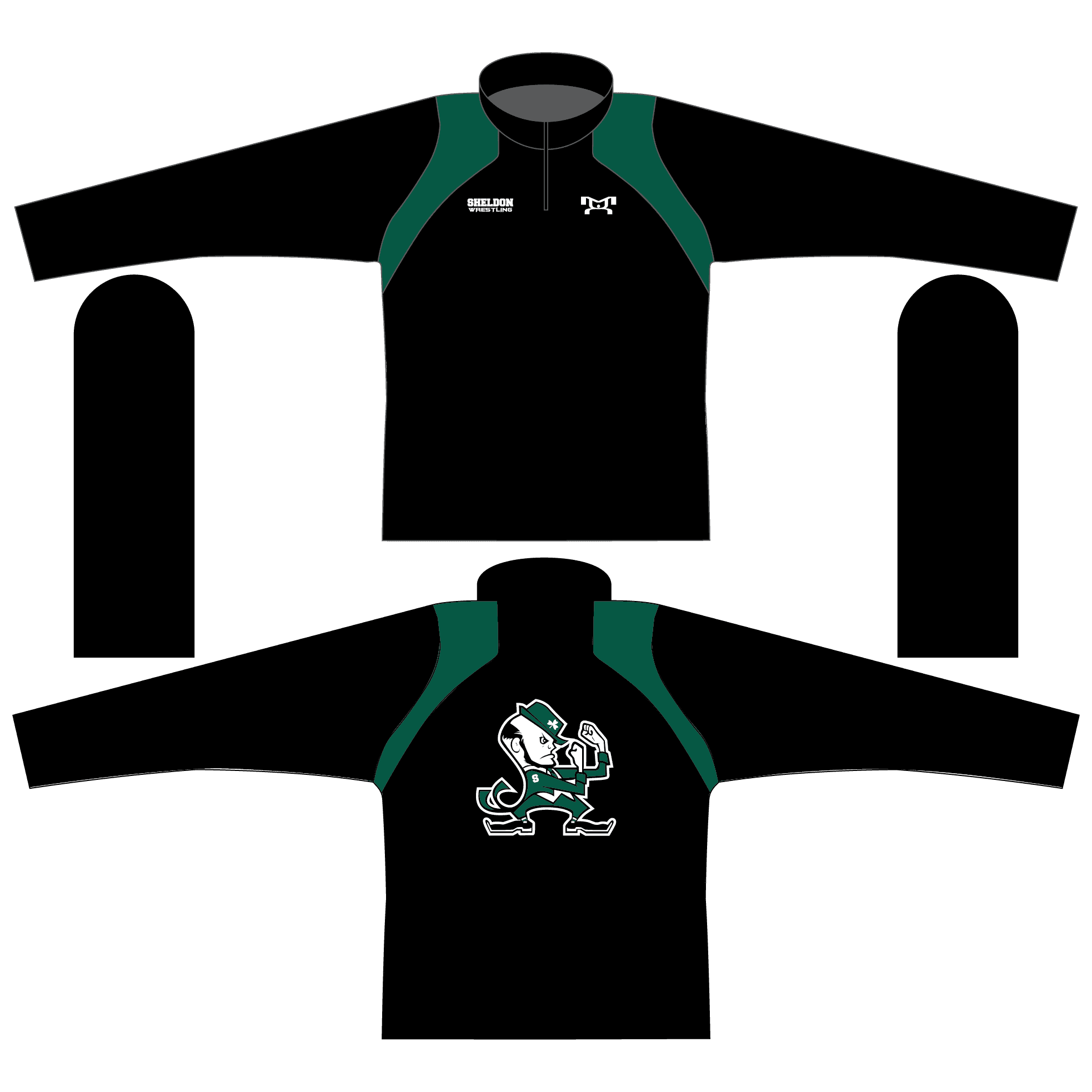 Sheldon High School Quarter Zip – MyHOUSE Sports Gear