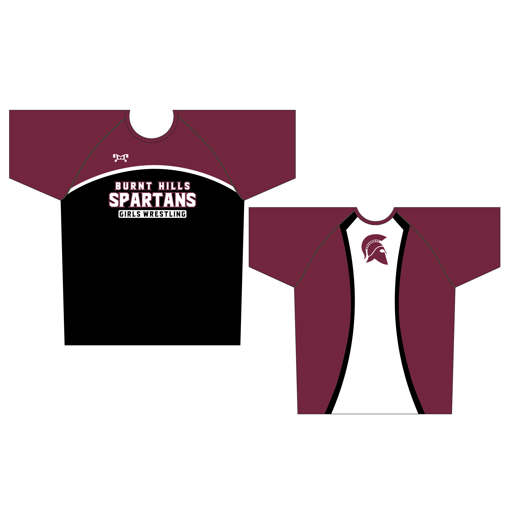 Burnt Hills Ballston Lake Womens Wrestling Dri Fit T Shirt Myhouse Sports Gear
