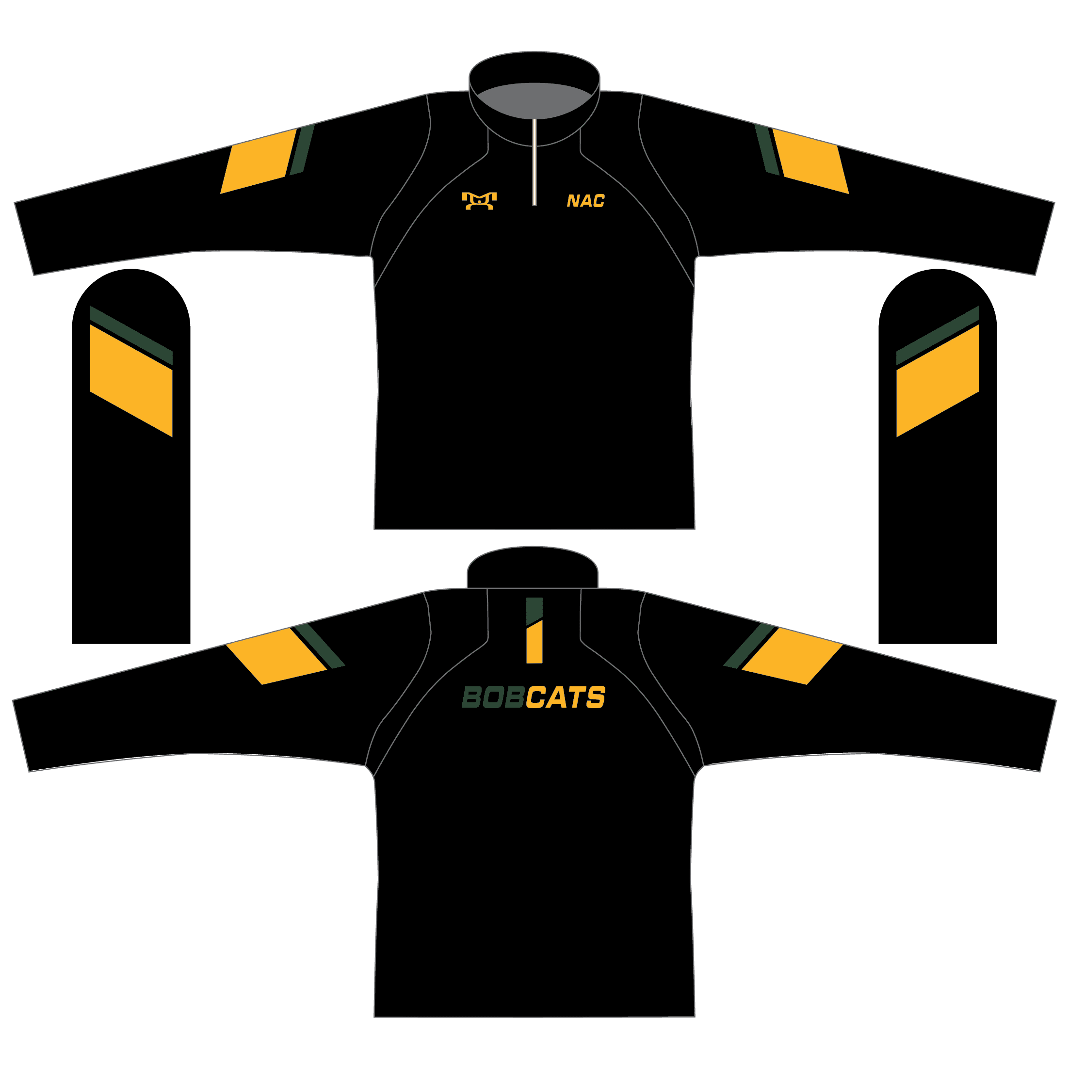 Northern Adirondack Middle/High School Quarter Zip – MyHOUSE Sports Gear