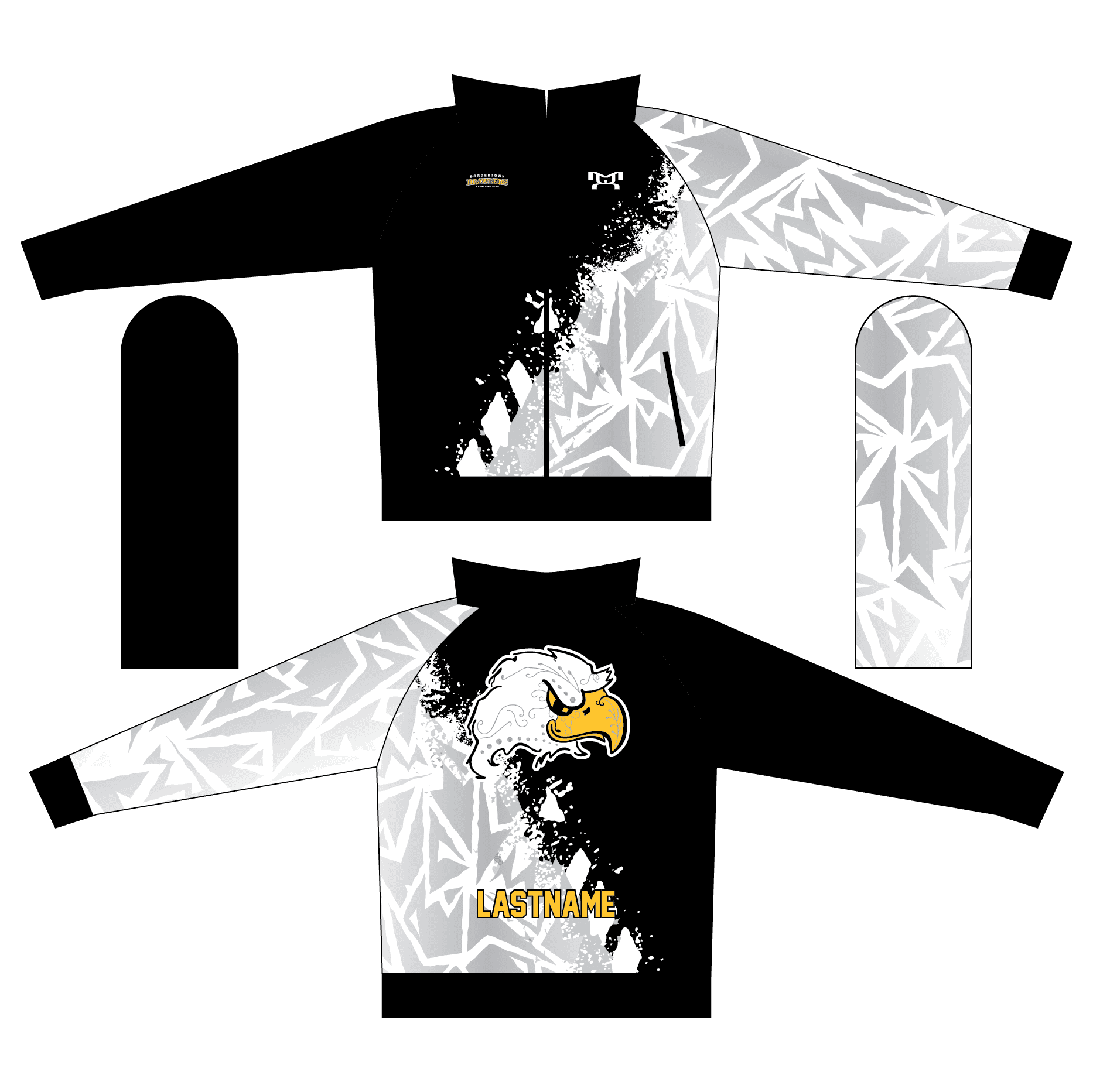 Bordertown Brawlers Full Zip – MyHOUSE Sports Gear