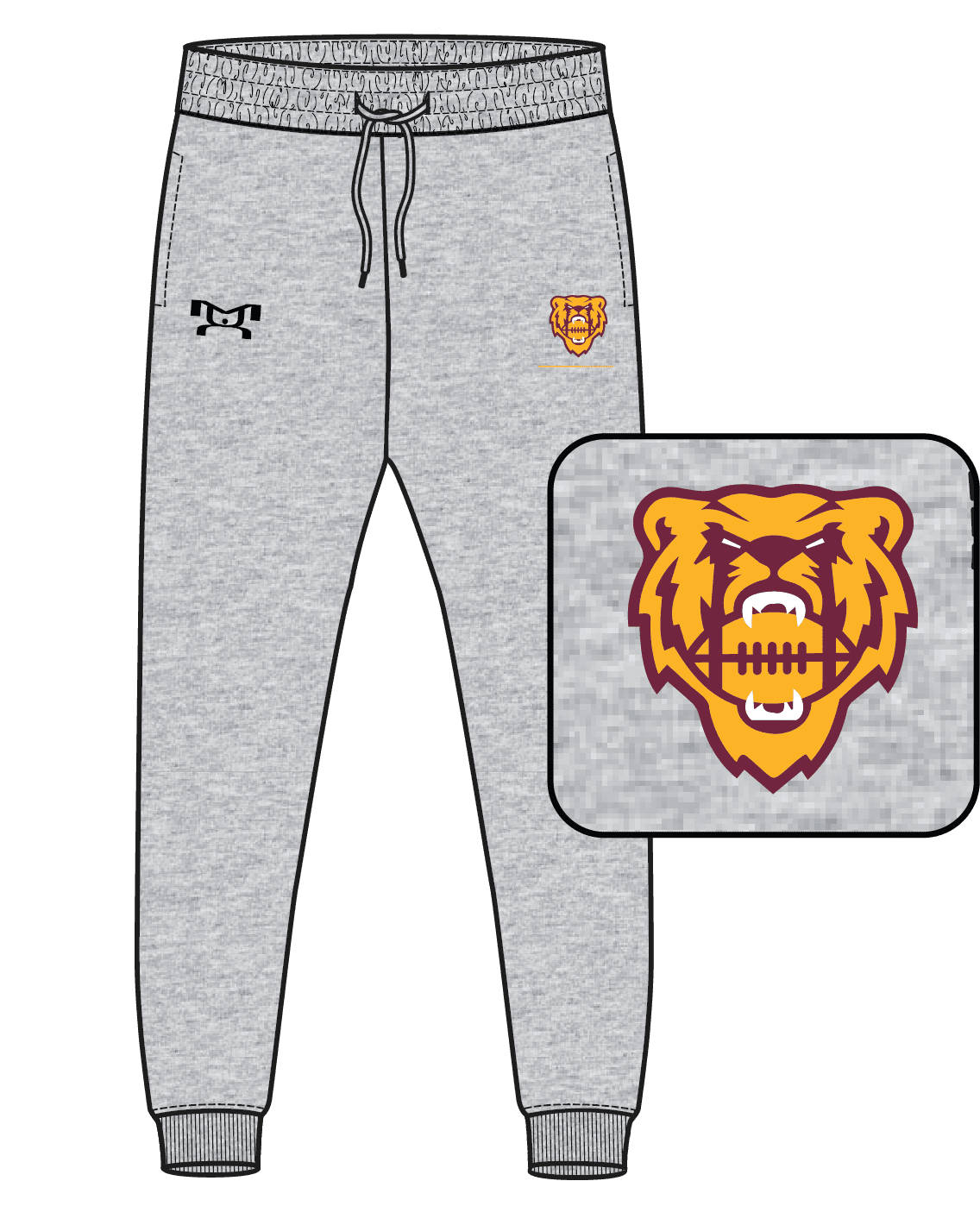Barron Golden Bears Football Challenger Joggers – MyHOUSE Sports Gear